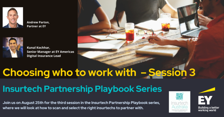 Insurtech Partnership Playbook Series - Session 3 - Insurtech Australia