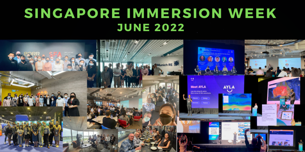 Reflections from Singapore Immersion Week - June 2022 - Insurtech Australia