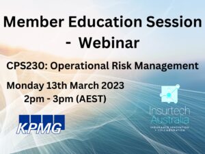Webinar - CPS230: Operational Risk Management - Insurtech Australia